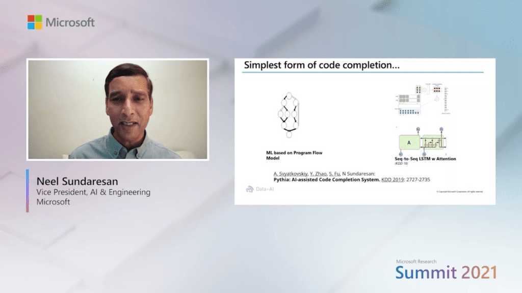 Research talks: AI for software development - Microsoft - Office 365 ...
